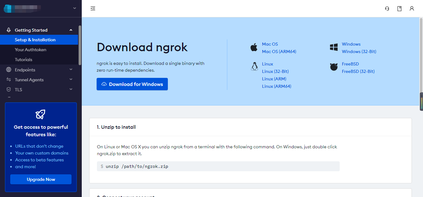 使用ngrok对黑群晖进行内网穿透/公网访问_群辉ngrok-CSDN博客