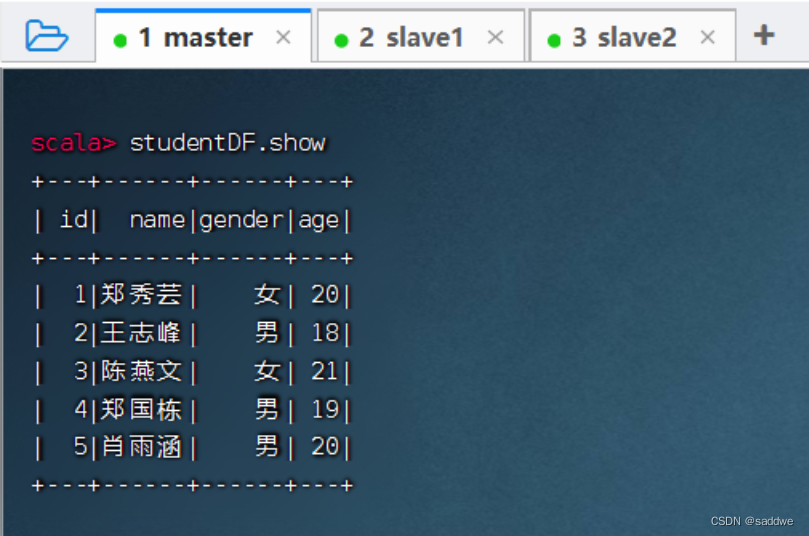 大数据实时处理42 Spark Sql数据源 基本操作parquet文件 Load Csdn博客