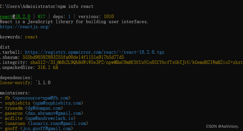 查看react-native版本和react版本 以及更新版本_查看react native版本-CSDN博客