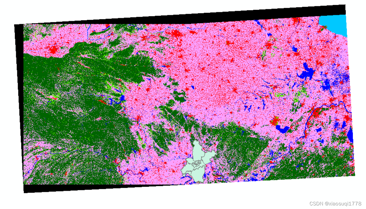 地理信息系统实习作业——利用arcgis计算武汉市分区土地利用类型面积arcgis提取各省市土地利用 Csdn博客