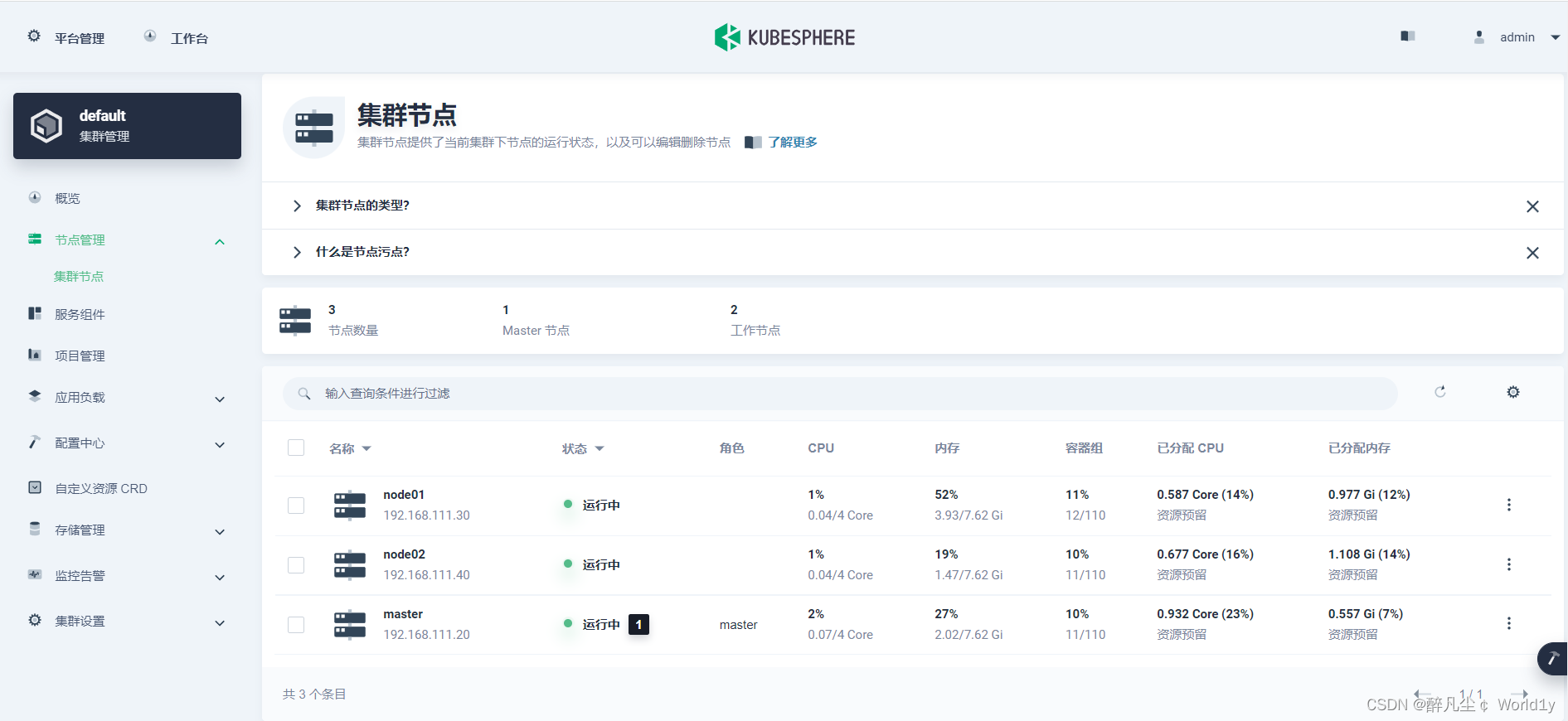 KubeSphere介绍和基于K8S的安装-CSDN博客