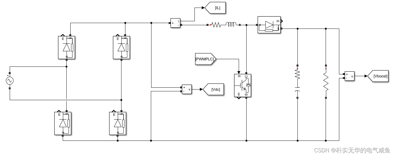 Matlab/Simulink-PFC-Boost功率因数校正电路仿真搭建_pfc控制仿真-CSDN博客