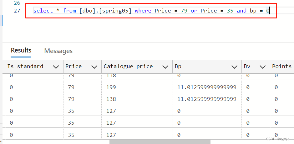 6 Sql中and And Or运算符的使用sql And和or一起用 Csdn博客 