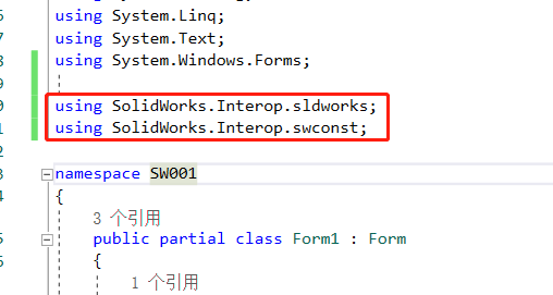 SolidWorks二次开发（C#）学习记录一——VS2019_打开SolidWorks_soilworks c#-CSDN博客