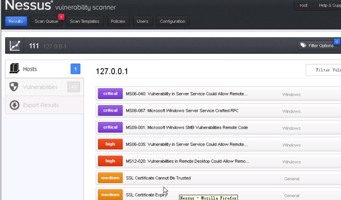 实验二：漏洞扫描之Nessus_nessus漏洞扫描器_「已注销」的博客-CSDN博客