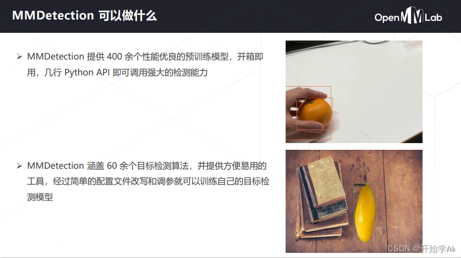 OpenMMlab AI实战营Day5 MMDtetection教学_mmdetection 官网-CSDN博客
