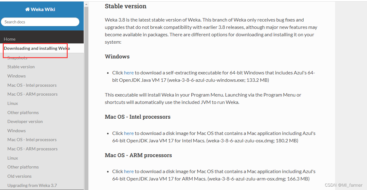 数据挖掘工具weka之weka包的安装_weka下载-CSDN博客