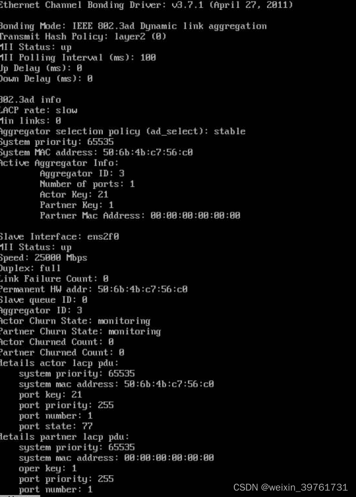 CenterOS7中网卡添加bond4_centos bond4-CSDN博客