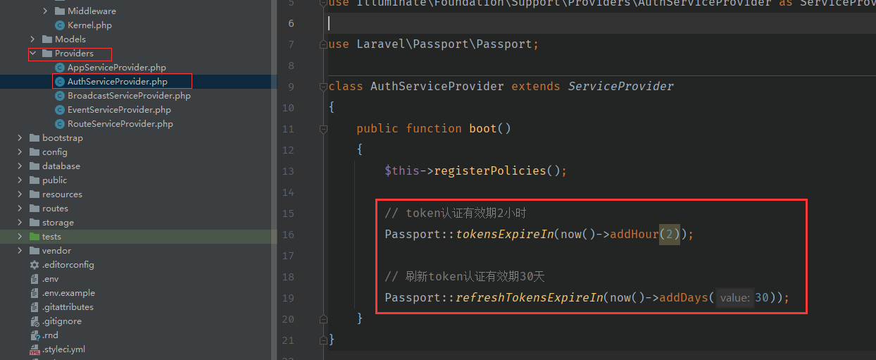 Laravel8 利用passport实现登录和JWT生成（生成Token）_laravel8 passport-CSDN博客