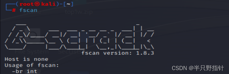 内网主动信息收集之使用fscan进行漏洞扫描_fscan命令-CSDN博客