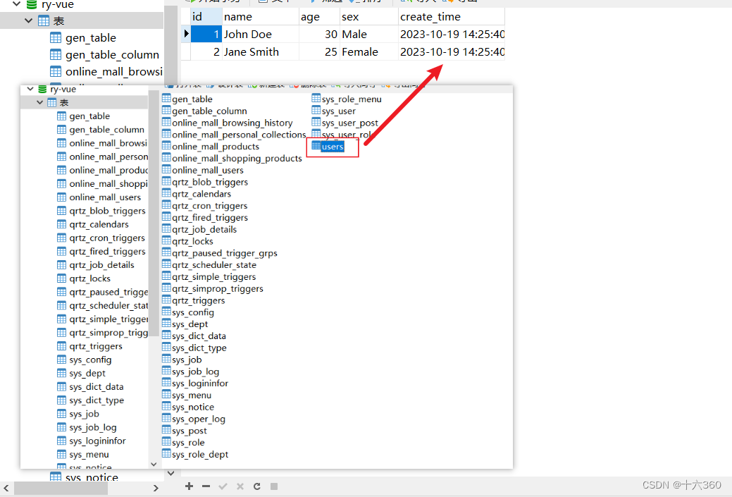 Ruoyi Vue实现单表CURD简单示例_单表curd接口-CSDN博客