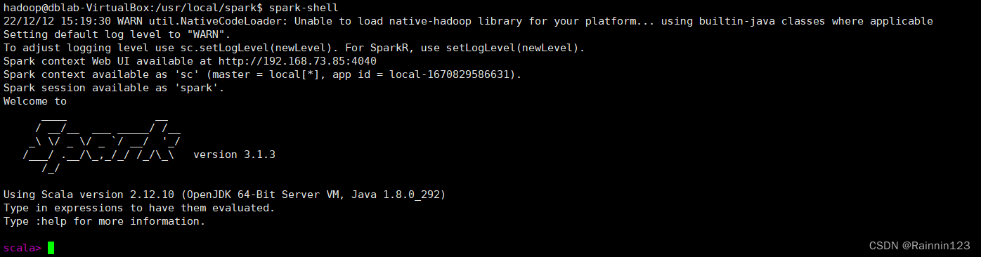 Ubuntu中的spark启动的报错解决 Pyspark未找到命令 Csdn博客