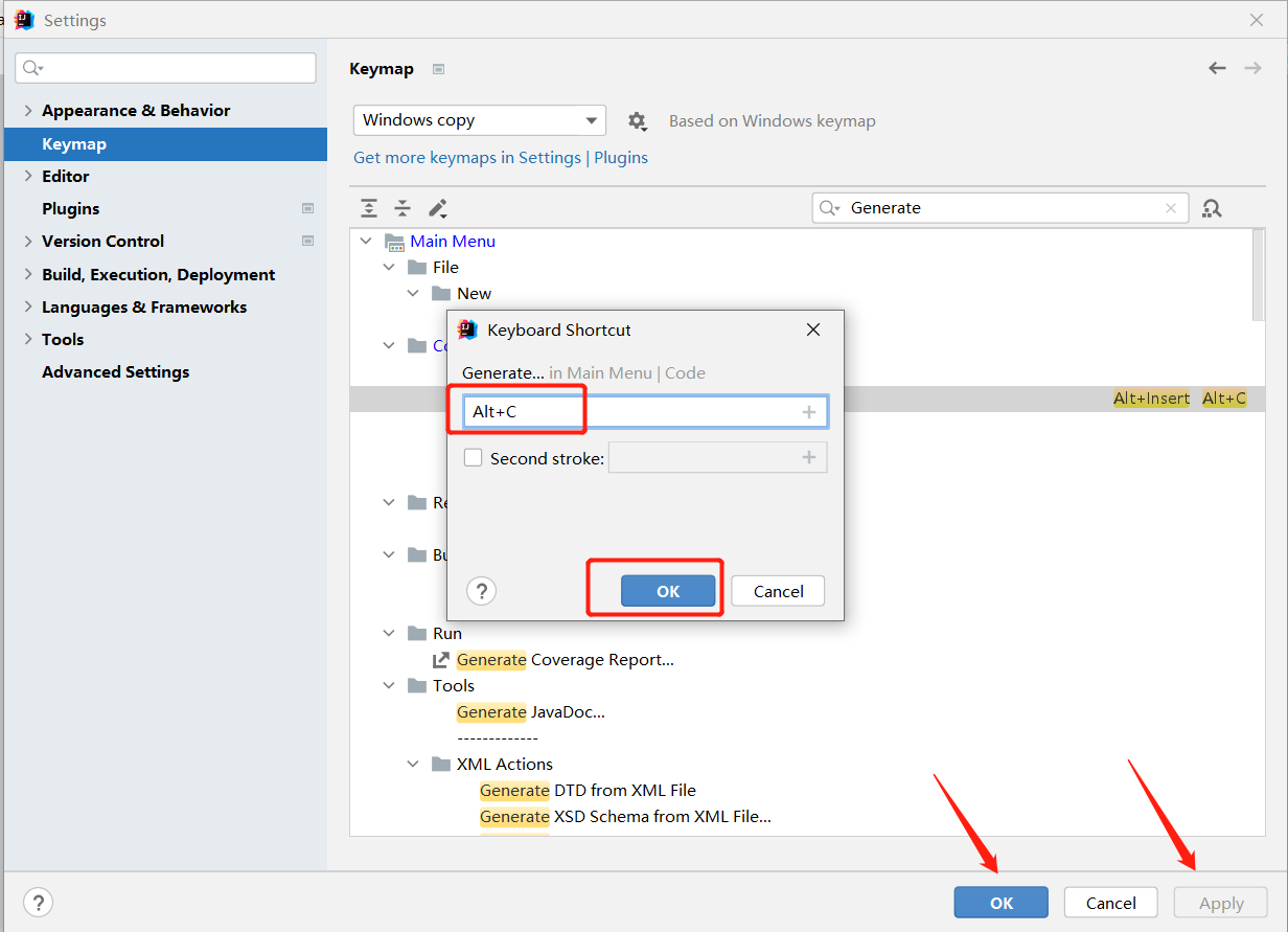 IDEA alt + insert快捷键不能使用_idea alt+insert无效-CSDN博客