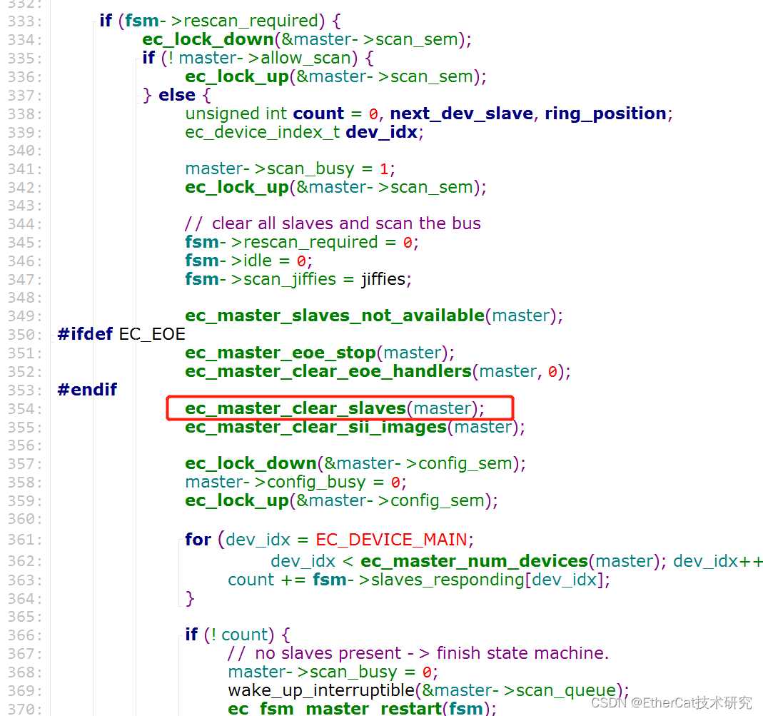 IgH详解十三、igh支持 hot connect_igh掉线-CSDN博客