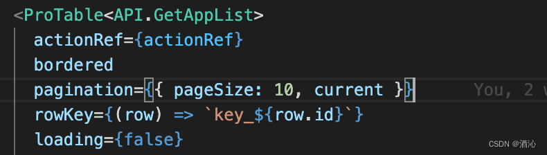 ProTable中切换分页不生效_protable 分页-CSDN博客