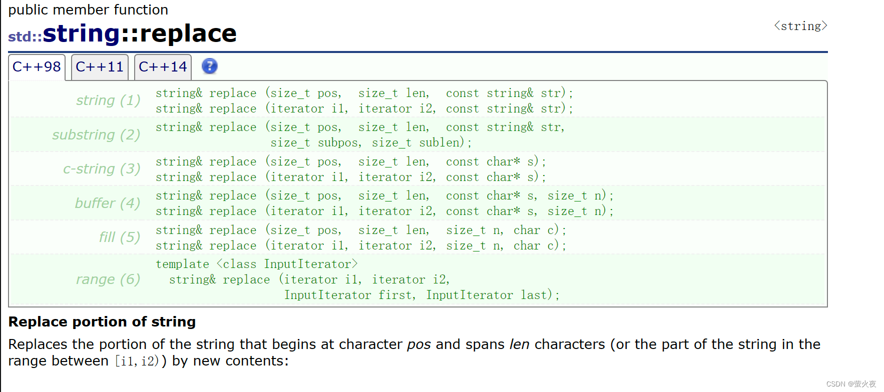 C++之string_c++ string 指针-CSDN博客
