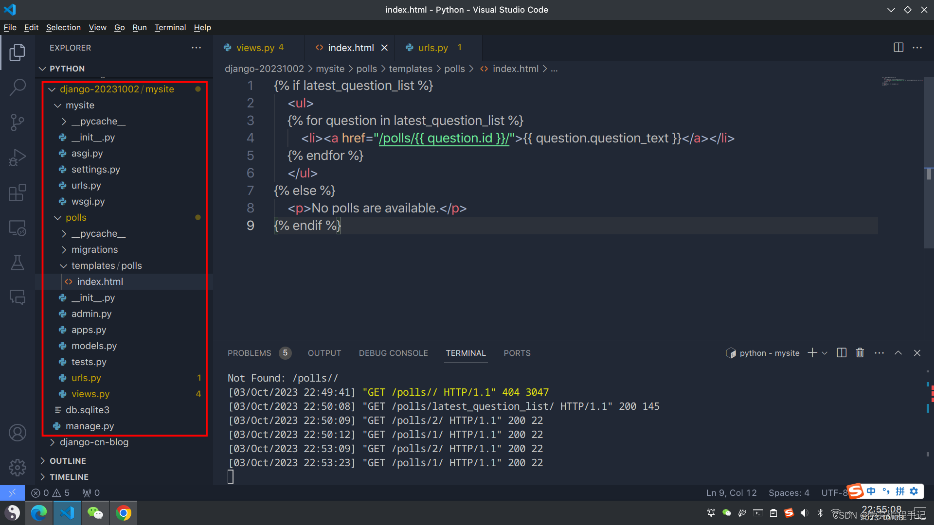 Python Dango 425教程：渲染html模板页面（使用response和loader来渲染）python 获取完response渲染页面 Csdn博客 1397