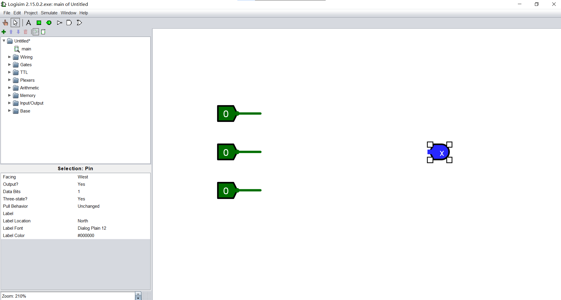 logism电路位宽（data bit）操作详解——并线与分线_logisim位宽不匹配怎么解决-CSDN博客