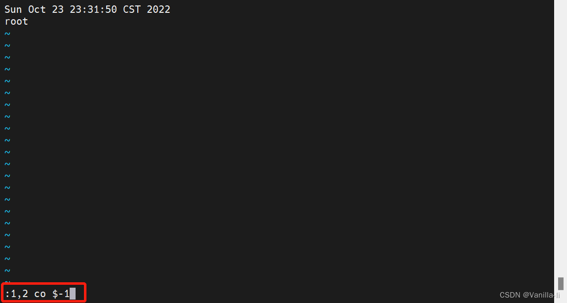 Linux系统vim操作的基础练习题及答案vim练习 Csdn博客