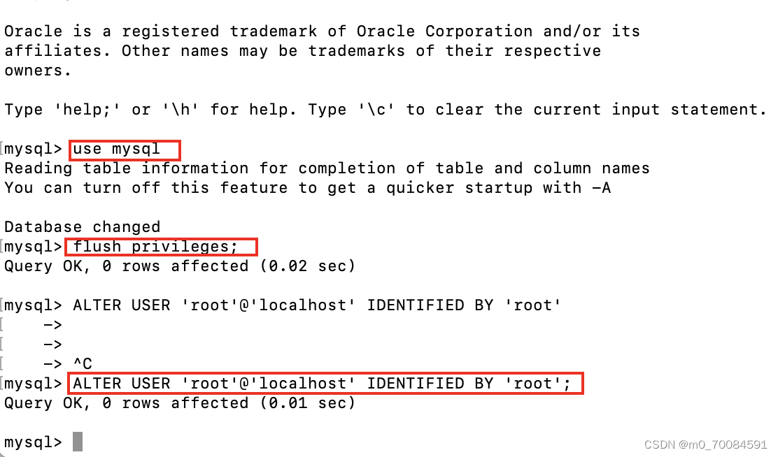 Mac版mysql密码重置实操记录macbook Mysql重置密码 Csdn博客