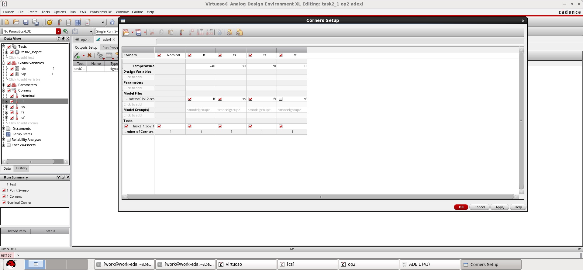 Cadence Virtuoso ADE_XL 仿真初使用（基于Cadence 617)_硬件工程_Klein N-GitCode 开源社区