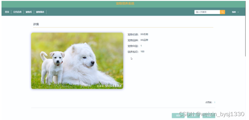 基于springboot的宠物领养系统的设计与实现 计算机毕业设计 赠源码46903计算机应用技术springboot宠物管理系统的设计与实现毕业论文 Csdn博客