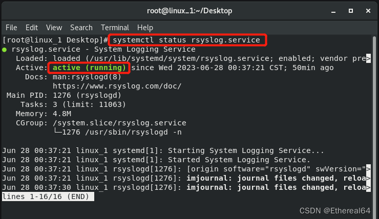 Linux系统中的日志管理_journal命令-CSDN博客