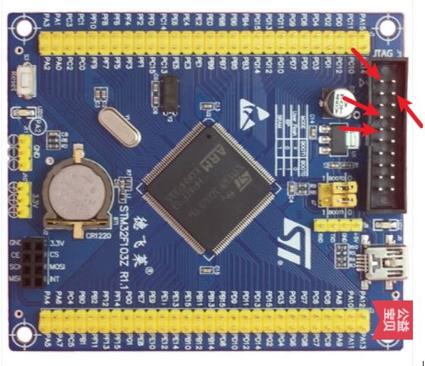 【STM32】STM32与ST-Link杜邦线连接_stm32与stlink接线图-CSDN博客
