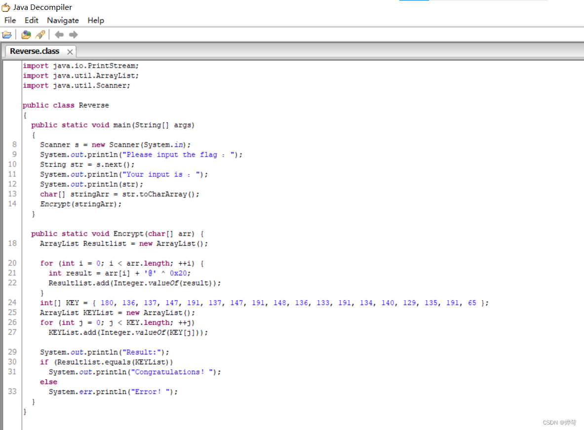 Java逆向解密 Csdn博客 