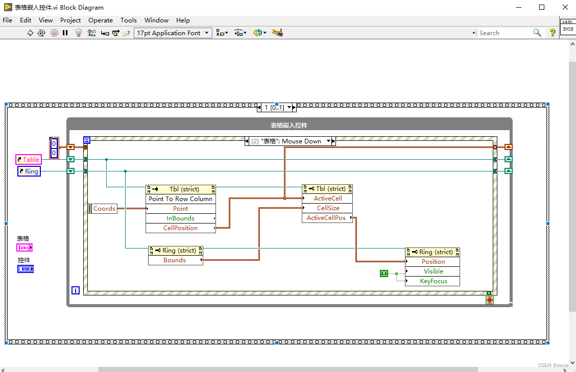 Labview-将控件嵌入表格教程1_多列列表框嵌入-CSDN博客