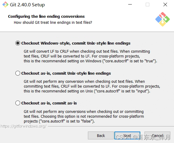 Git安装详细教程_64-bit git for windows setup.-CSDN博客
