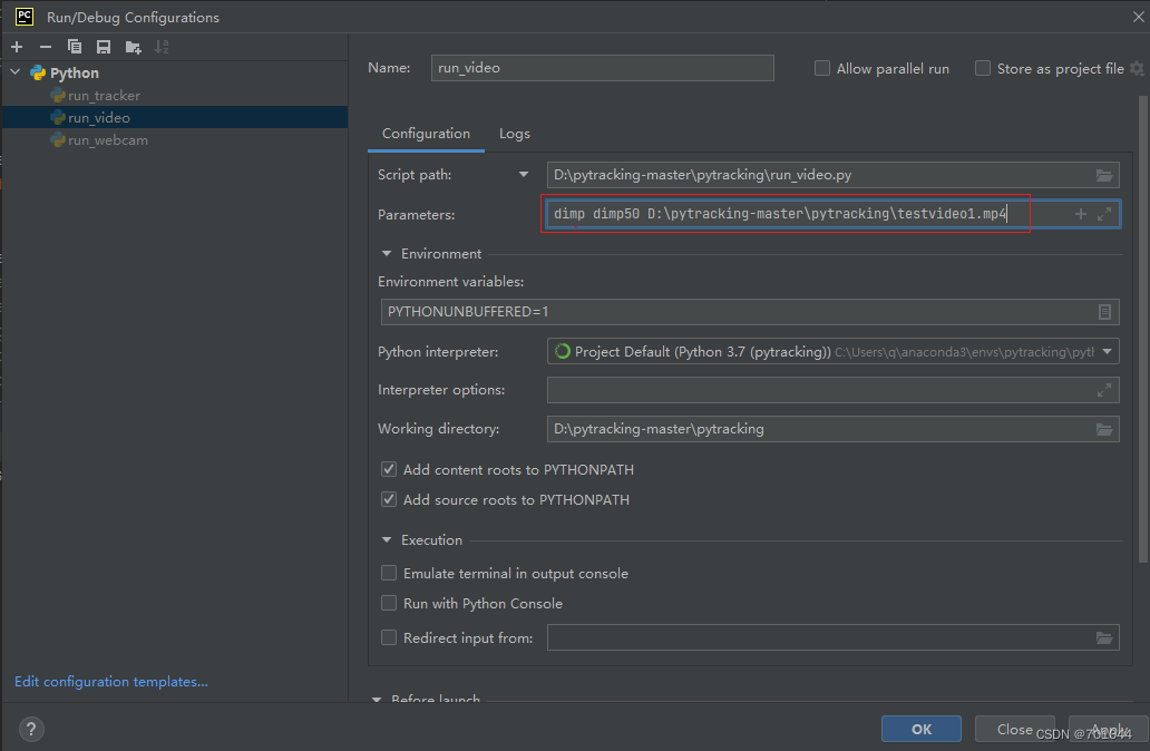 pytracking 环境配置记录（Windows10 版本）_pytracking配置-CSDN博客