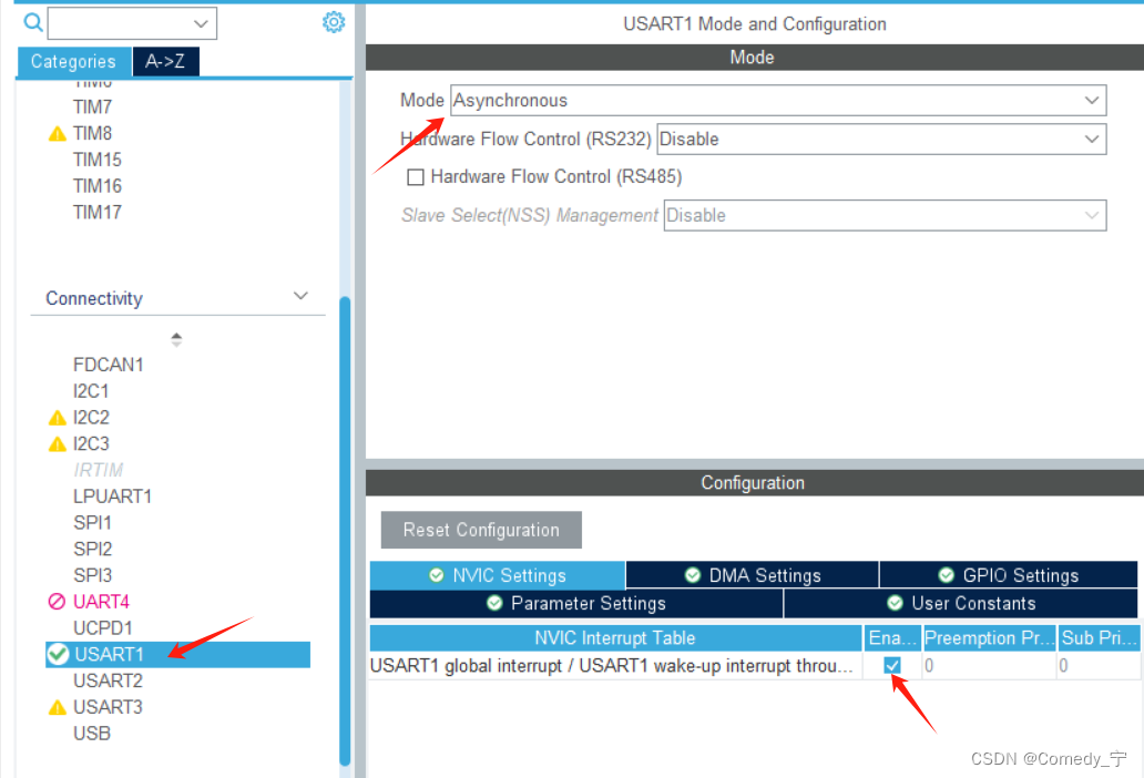 蓝桥杯STM32 G431 hal库开发速成——UART_蓝桥杯usart1配置-CSDN博客