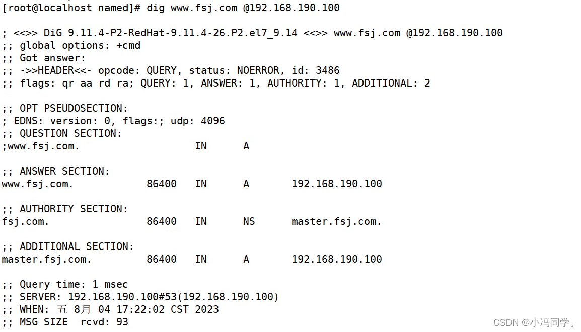 DNS域名解析-CSDN博客