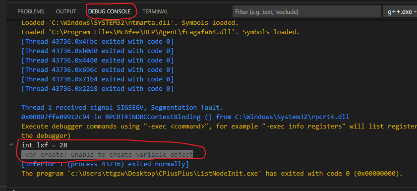 Win10 Vscode var create Unable To Create Variable Object CSDN 
