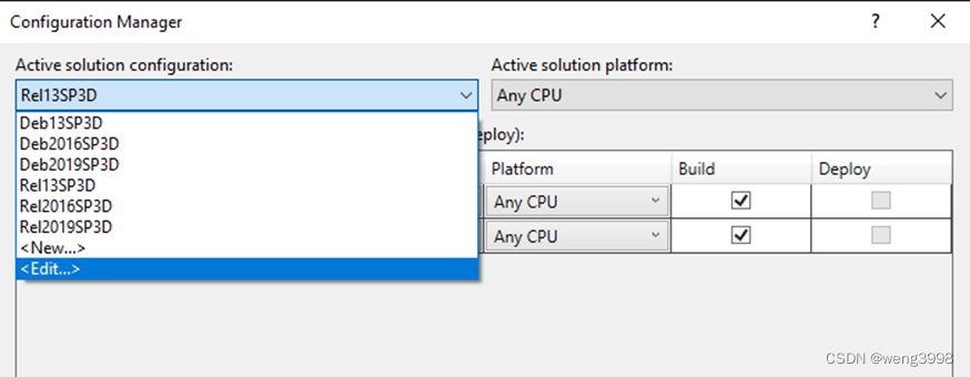 关于configuration在VS 2022中的使用方法同时产生不同版本的应用程序。_configmanager vs2022-CSDN博客