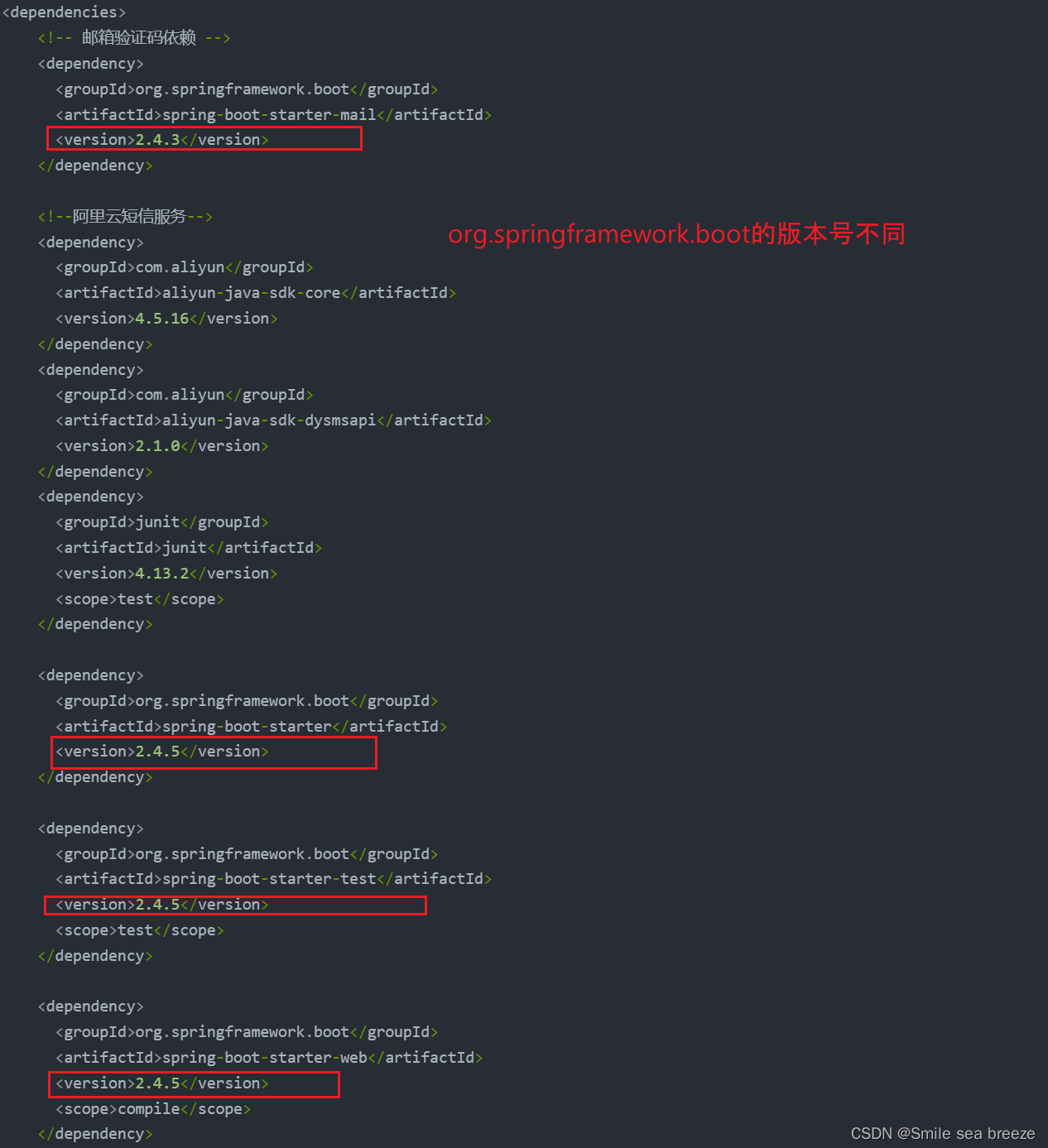 # SpringBoot报错问题解决: Correct the classpath of your application so that it contains a single ...