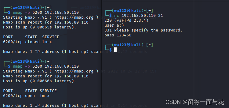 笑脸漏洞复现_the service on port 6200 does not appear to be a s-CSDN博客