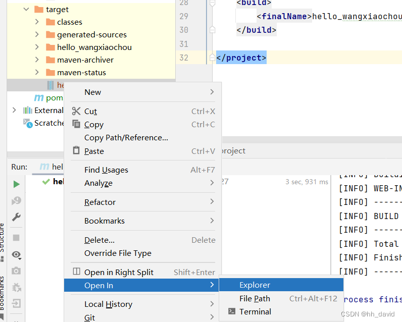 使用servlet 实现 Hello World （七大步）idea创建maven编写helloworldservlet页面详细教程 Csdn博客