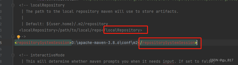 IDEA使用Maven项目Install打包时报提醒：Parameter ‘localRepository‘ is deprecated core expression； Avoid use ...