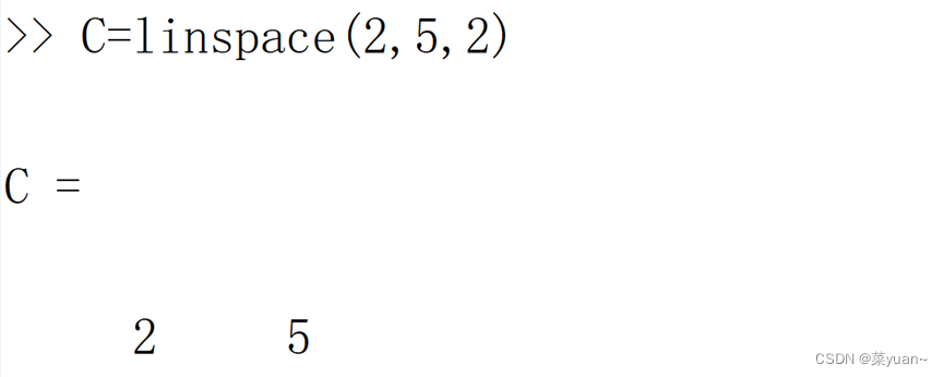 MATLAB 基础笔记(一):数组的生成_matlab生成数组-CSDN博客