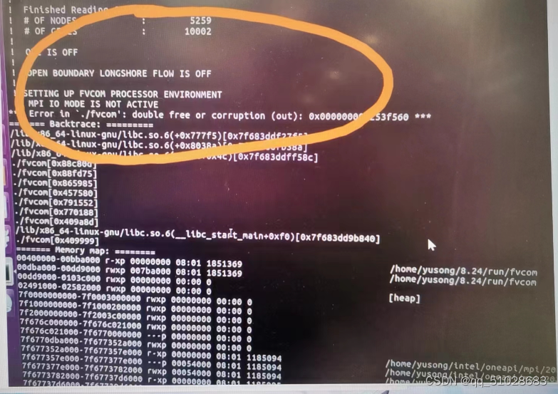 Fvcom关于内存泄漏和obc文件行数不匹配的问题 Fvcom Fatal Error The Number Of Rows Of Data In T Csdn博客