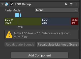 Unity LOD Group(减模攻击Simplygon)处理静态模型和动态模型_simplygon 2020-CSDN博客