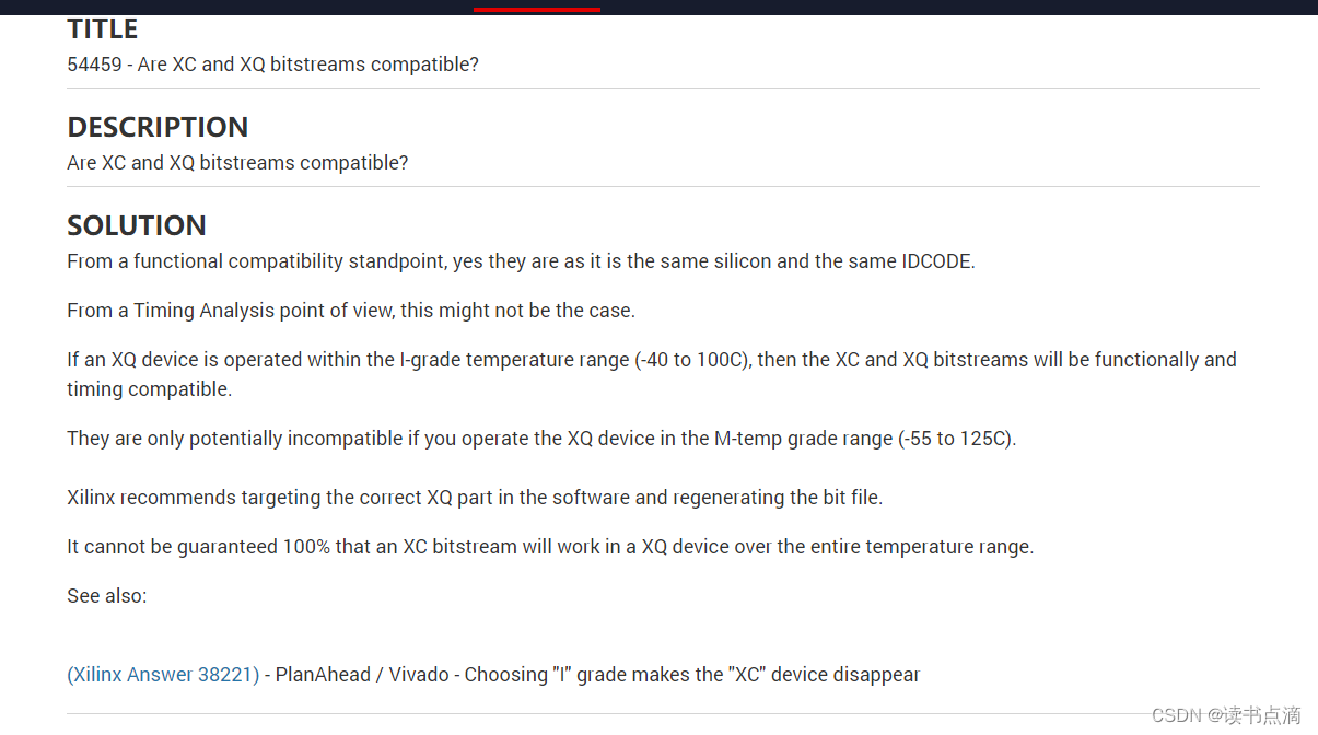 xilinx 器件等级-XC和XQ的区别_xilinx工业等级-CSDN博客