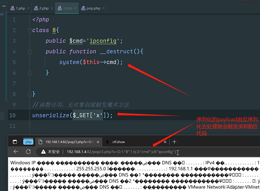 Web攻防 Php反序列化andpop链构造and魔术方法流程and漏洞触发条件and属性修改 Php反序列化 Pop链构造 魔术方法流程 漏洞触发条件 属性