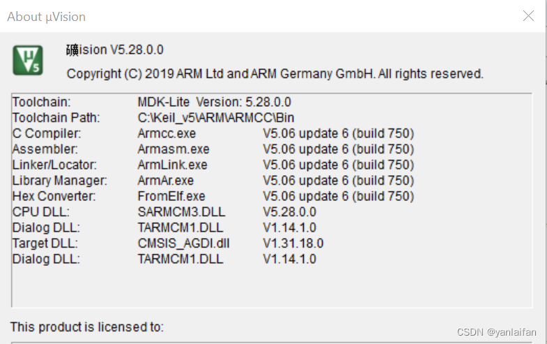Keil MDK 安装_cannot copy license file to-CSDN博客