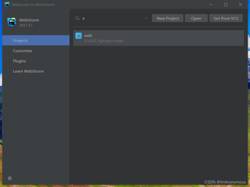 idea，webstorm，pycharm 等 jetbrains 的一些IDE修改默认启动时不重新打开项目，而是进入项目预览界面_idea默认不打开项目-CSDN博客