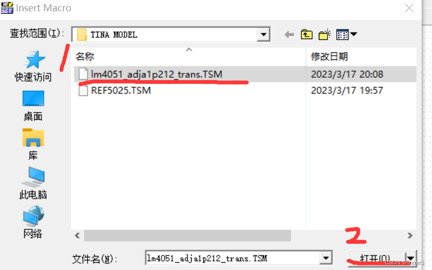 TINA导入器件_tina如何导入模型-CSDN博客
