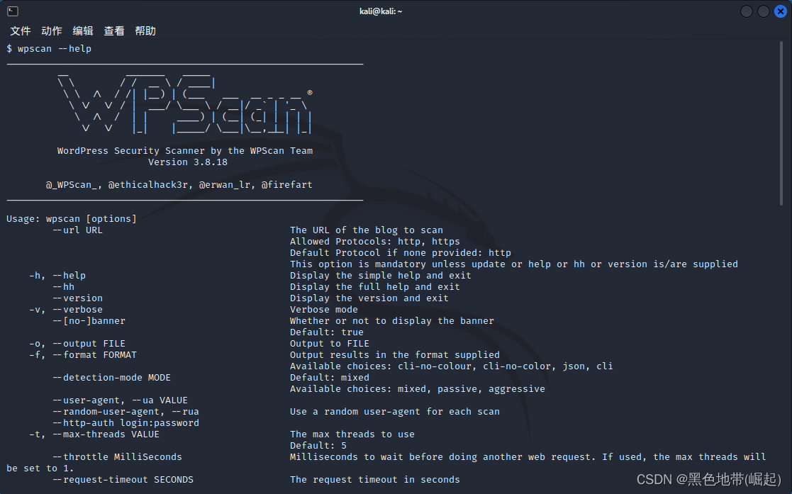 【漏扫工具】WPscan简介、下载、更新漏洞库、用法_wpscan下载-CSDN博客
